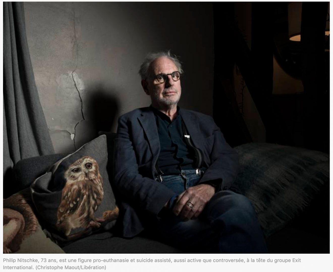 Exit International | Liberation France – Profile on Philip Nitschke